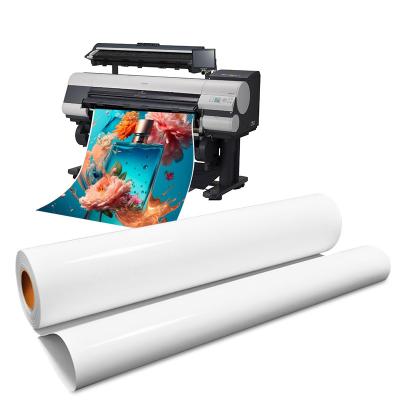 China Waterproof Inkjet Polypropylene Poster Banner 200mic Matte PP Synthetic Paper Roll for sale
