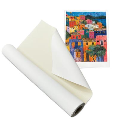 China Inkjet Poly Cotton Canvas Roll For Large Format Printer And Wall Art for sale