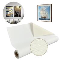 China 24'' / 36'' Pigment Inkjet Large Format Art Aqueous Matte Blank Cotton Canvas for sale