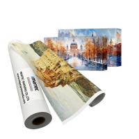 China Large Format Printing 280gsm Matte Polyester Wall Art Canvas Printing for sale
