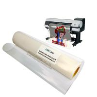China Milky Transparent Inkjet Film PET Film Roll For Pigment And Dye Ink for sale