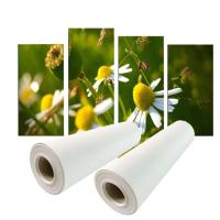 China Pigment Printing 280gsm Polyester Canvas Roll for sale