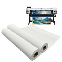 China Large Format Inkjet Polyester Canvas Roll For Eco Solvent UV Latex Printers for sale