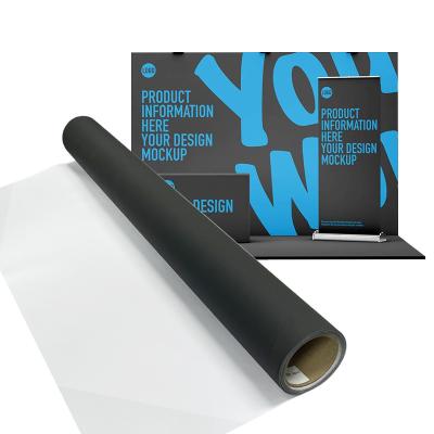 China Sublimation / Latex / UV Ink Compatible Black Back Blockout Fabric For Advertising for sale