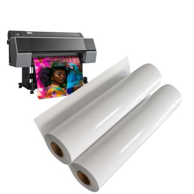 China 230gsm Eco-solvent Inkjet Glossy Photo Paper Roll For Eco-solvent Printing for sale