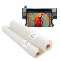 China Glossy Pure Cotton Canvas Roll 360gsm Water Based Ink For Epson Printer for sale