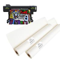 China Eco Solvent Inkjet Printing High Durability Blank Matte 100% Polyester Canvas Rolls for sale