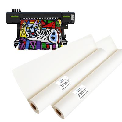 China Eco Solvent Inkjet Printing High Durability Blank Matte 100% Polyester Canvas Rolls for sale