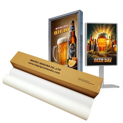 China Water-based front Printing Backlit Film PET Roll for sale