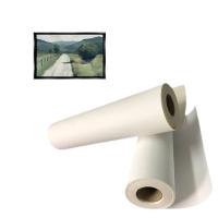 China Eco-Solvent And Latex Printing Inkjet Polycotton Canvas Fine Textured Glossy Surface 380gsm for sale