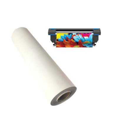 China Matte Adhesive Canvas For Solvent Inks Wall Decoration 350gsm for sale