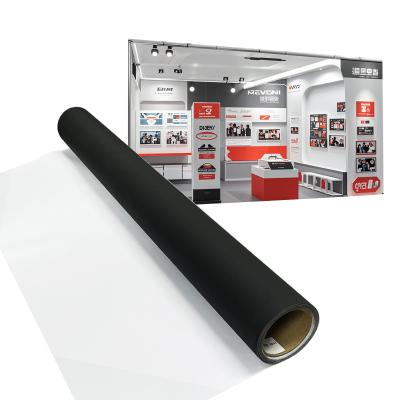 China Black Back Backdrop Textiles 100% Polyester Fabric 260gsm For Exhibition and Display for sale