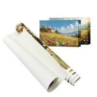 China Large Format Inkjet Printing 380gsm Matte Canvas for Eco Solvent Printing for sale