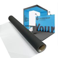 China Durable 260gsm Black Back Polyester Fabric for Event Backdrops and Visual Displays for sale