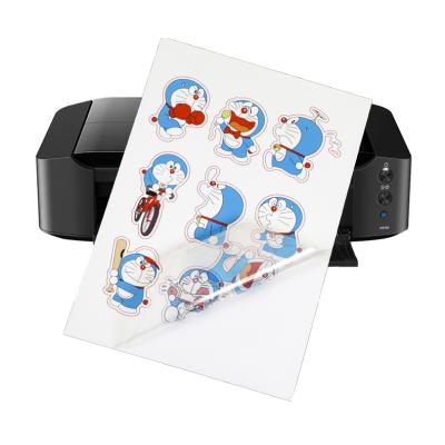 China Customizable 47mic PET Transparent Waterproof Self-Adhesive Label for sale