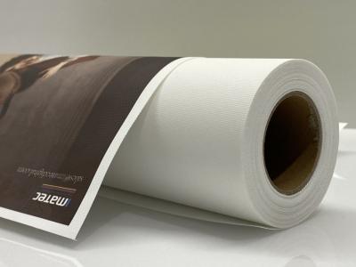China Aqueous Dye Ink Printing 420gsm Polycotton Canvas For Inkjet Printing for sale