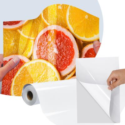 China High-Gloss Inkjet Sticker Paper Vibrant Peel & Stick For DIY & Labels for sale