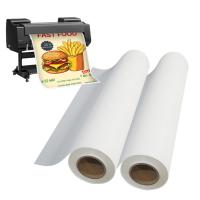 China White Matte PET Backlit Film 210 Micron 30m Length High Resolution Inkjet Printing Media for Advertising for sale