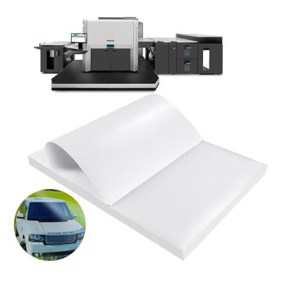 China Premium Pearl Luster Double-Sided Synthetic Indigo Paper 240mic for High-End Printing for sale