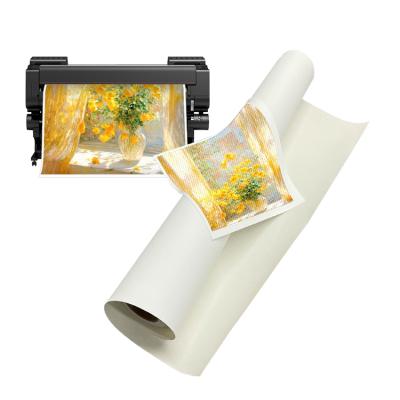 China 420gsm Matte Polycotton Inkjet Canvas Waterproof for Professional Gallery Wraps for sale