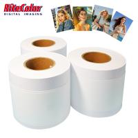 China Premium Dry Minilab RC Luster Inkjet Photo Paper Roll for Professional Digital Printing for sale