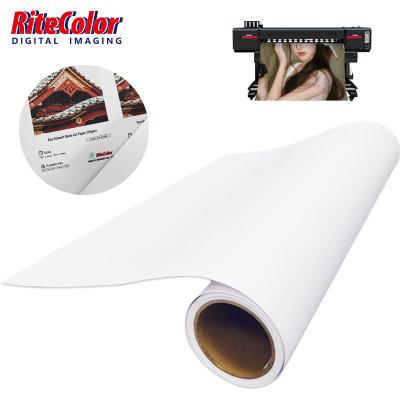 China 220gsm Eco Solvent Matte Fine Art Paper Roll for Giclee Printing and Art Reproduction for sale
