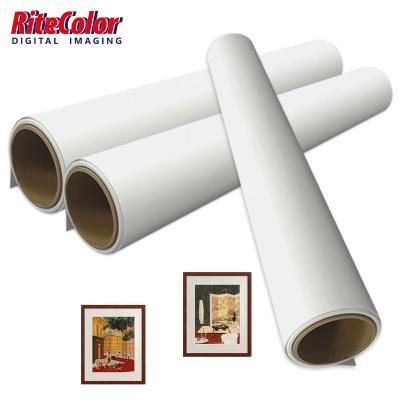 China 240gsm Silver Metallic Eco-solvent Photo Paper Roll with High Glossy Finish for Eco-solvent and Latex Inks for sale