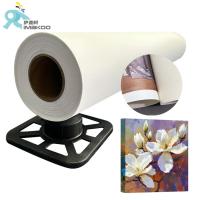 China 360gsm Pigment Printable Inkjet Polycotton Canvas Roll Matte for Wall Arts, Museum, Gallery Exhibits for sale