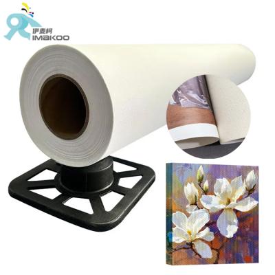 China 360gsm Pigment Printable Inkjet Polycotton Canvas Roll Matte for Wall Arts, Museum, Gallery Exhibits for sale
