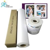 China Colorfast Pigment Resin Coated Photo Paper Waterproof Luster Inkjet Paper Roll for Print Shops, Photographers for sale