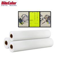 China 180gsm Water Resistant Matte Surface Backlit Textile for LED Light Box Advertising for sale
