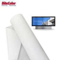 China Premium Waterproof 175micron Tear-resistant PET Backlit Film for Inkjet Media and Light Box Signage for sale