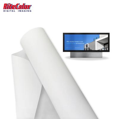 China Premium Waterproof 175micron Tear-resistant PET Backlit Film for Inkjet Media and Light Box Signage for sale