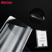 China Front Mount 90μm High Transparent Double Sided Tape with Double PET Release Film for Art Works Framing Solutions for sale