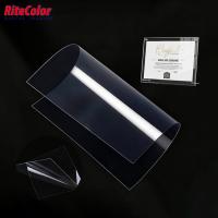 China Front Mount 90μm High Transparent Double Sided Tape with Double PET Release Film for Art Works Framing Solutions for sale