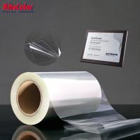 China Front Mount 90μm High Transparent Double Sided Tape with Double PET Release Film for Art Works Framing Solutions for sale
