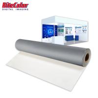 China 300gsm Matte Coated Waterproof Blockout Fabric for Premium Inkjet Printing and Professional Display Applications for sale