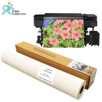 China 280gsm Waterproof Matte Finish Polyester Canvas Rolls for Inkjet Printable Art and Photography for sale