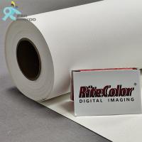 China 280gsm Waterproof Matte Finish Polyester Canvas Rolls for Inkjet Printable Art and Photography for sale