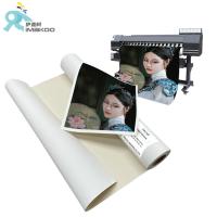 China 280gsm Polyester Canvas Rolls Printable Matte 50