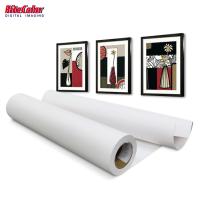 China 230gsm Enhanced Matte Fine Art Photo Paper Roll for Pigment Art Printing for sale