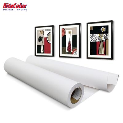 China 230gsm Enhanced Matte Fine Art Photo Paper Roll for Pigment Art Printing for sale