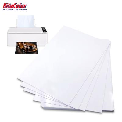 China 260gsm A4 Glossy Photo Paper Cut Sheets for Inkjet Photo Printing for sale