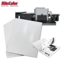 China Premium Waterproof 260gsm Double-Sided Satin Luster Paper for HP Indigo Digital Printing for sale