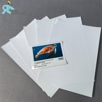 China Inkjet Printable Label Stiker Paper A4 A3 Rolls Self Adhesive Transparent PET Film Label Material For Cosmetics Pharmaceutical Food Industrial for sale
