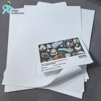 China 100micron Matte White PP Sticker Paper Waterproof Self Adhesive Label Paper for Inkjet Printing for sale