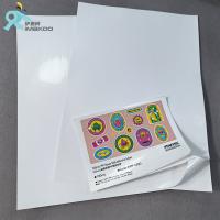 China Inkjet Glossy Polypropylene Label Sticker Paper Printable Waterproof 100micon PP Sticker A4 A3 for sale