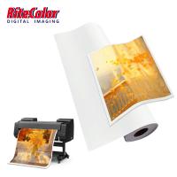 China 24'' 44''  Waterproof Matte Polyester Inkjet Canvas 260gsm Anti Cracking Quick Dry Aqueous Canvas Roll for sale