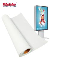 China 180gsm Eco-Friendly Waterproof Backlit Textile Coated Backlit Fabric for Indoor Illuminated Displays for sale