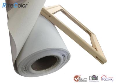 China Inkjet Canvas Rolls, Waterproof Matte Polyester Canvas Roll 260gsm for Pigment Inks for sale